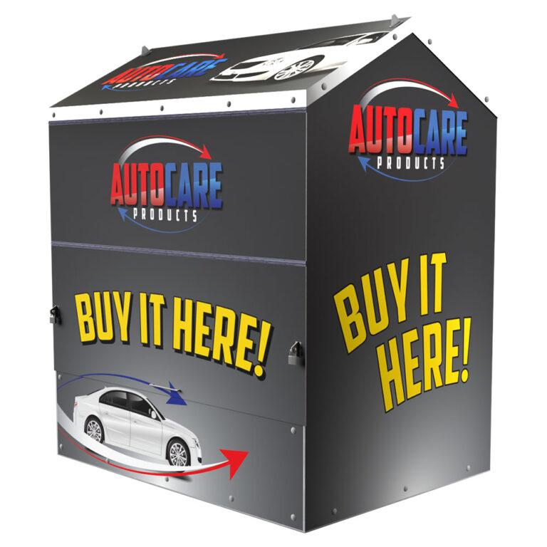 Auto Care Steel Master Dock Locker® Outdoor Display