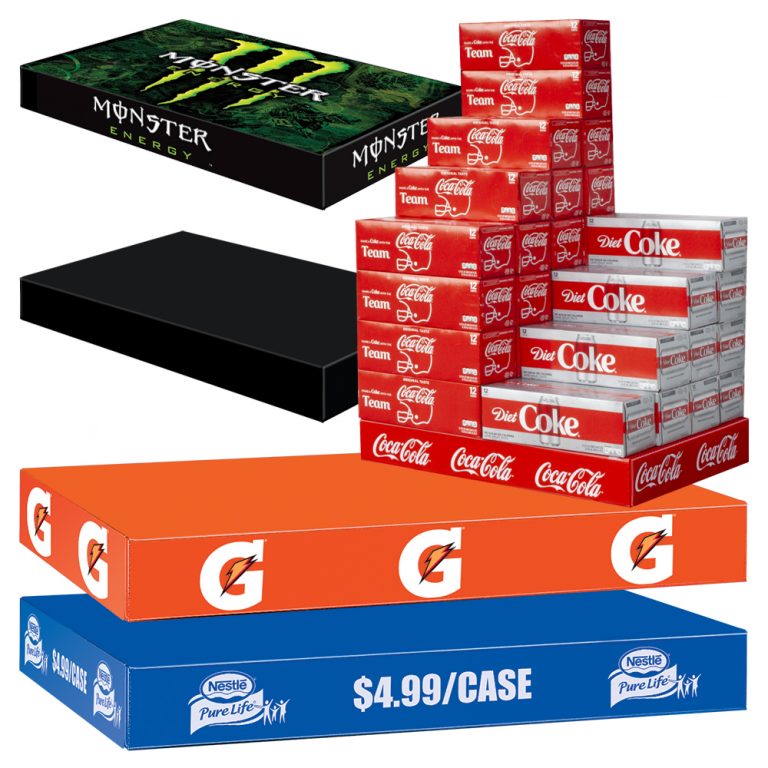 Case Stacker Displays Beverage Display - InterMarket Technology