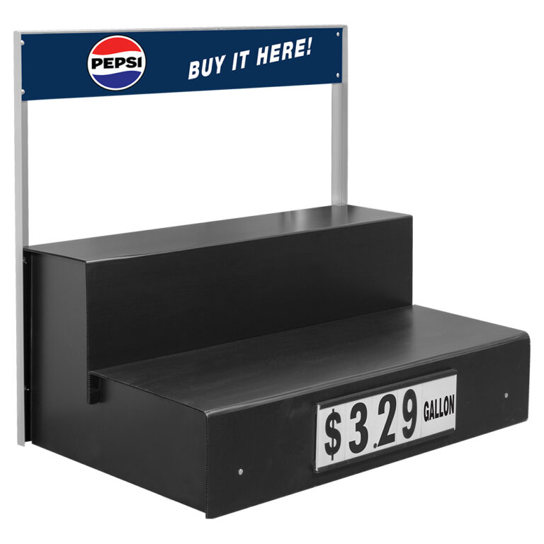 Pepsi Step Maxer™ II Outdoor Step Display