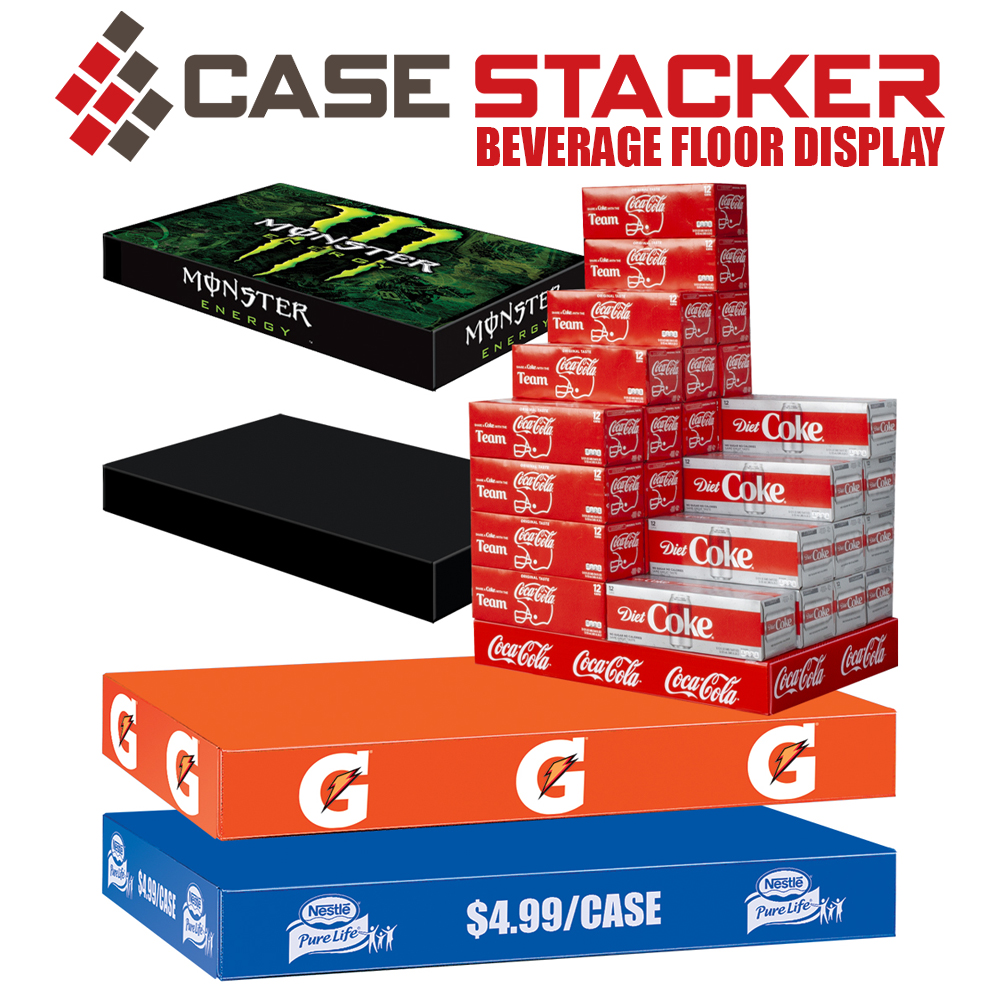Case Stacker Displays Beverage Display - InterMarket Technology