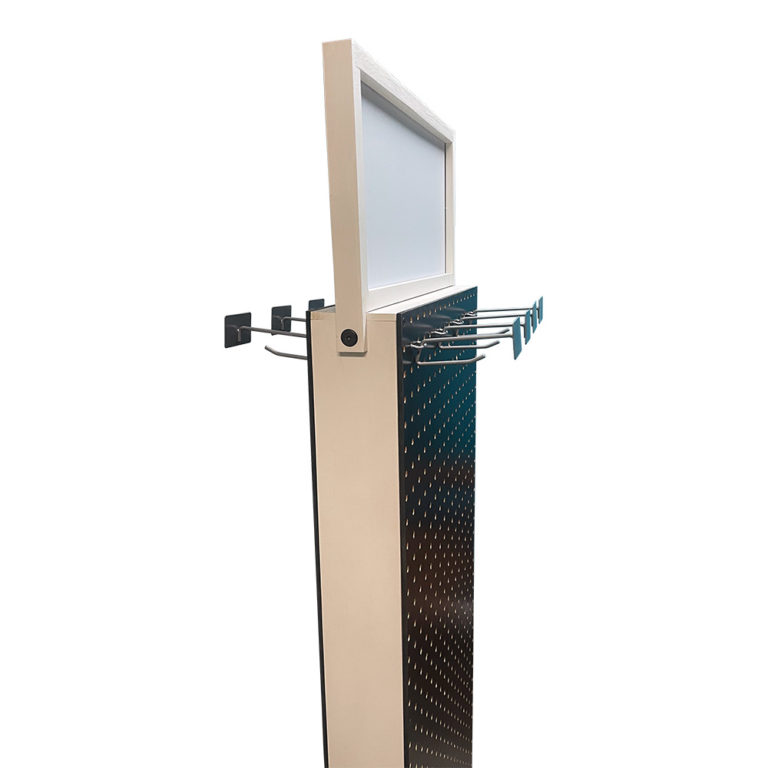 Double-Sided Peg Brander Display Rack - InterMarket Technology