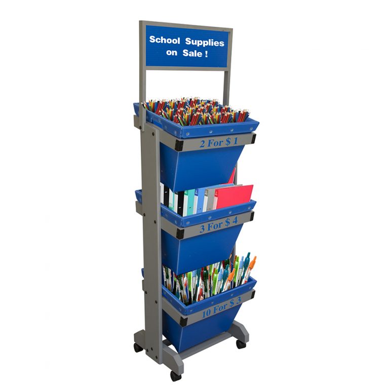 Multi-Level Dump Bin Display - InterMarket Technology