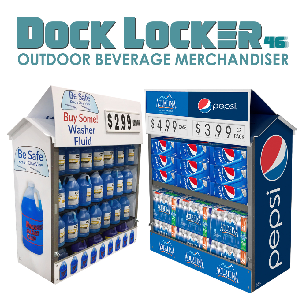 Dock Locker® 46 Outdoor Display and Storage