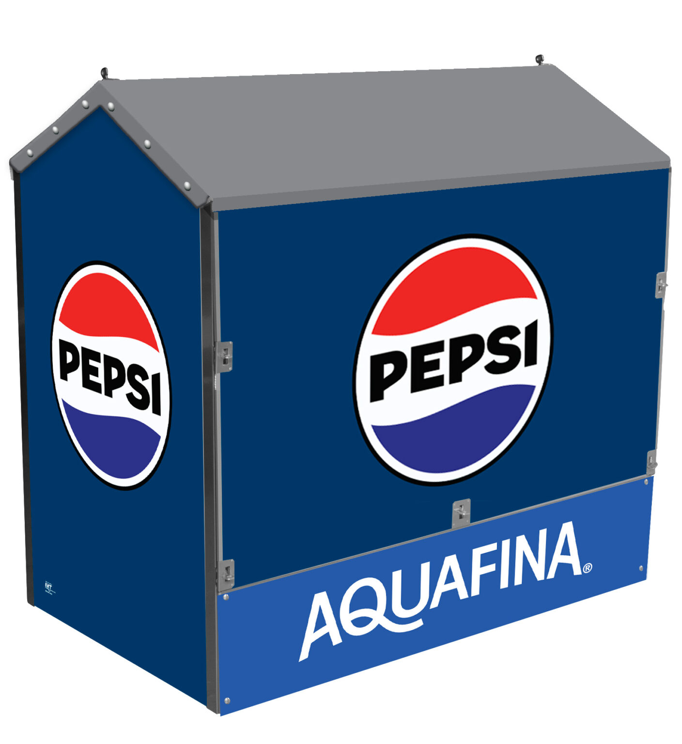 Pepsi / Aquafina Dock Locker® 54 Outdoor Beverage Display