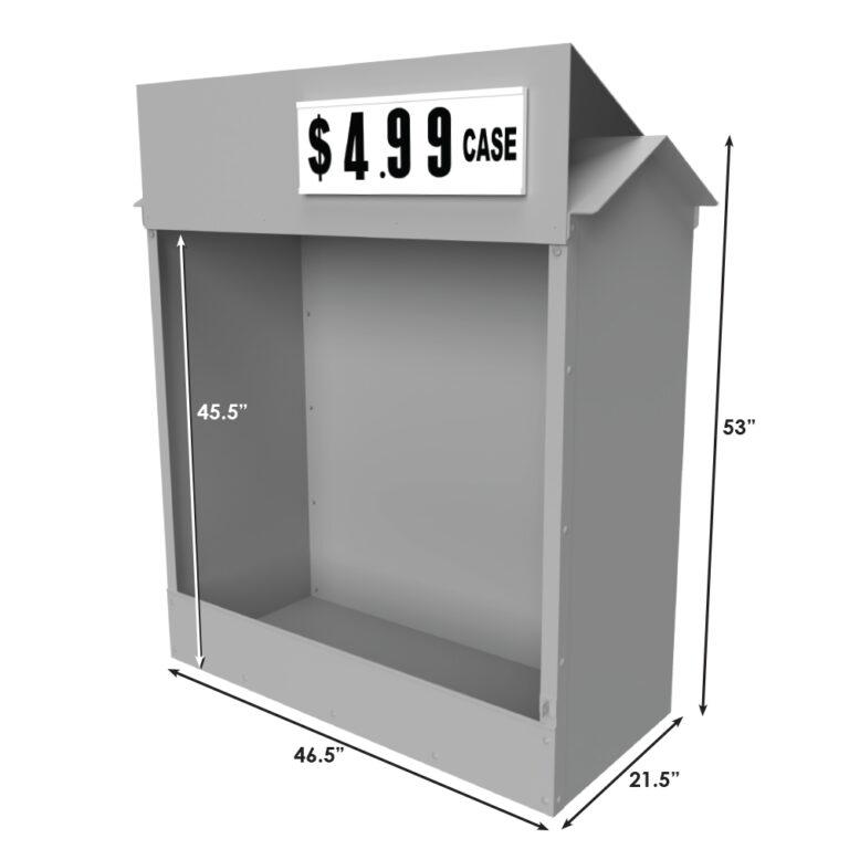 Firewood Dock Locker® 46 Outdoor Display