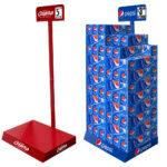 Custom Wood Case Stacker Displays | Beverage Display Platform