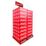 Custom Wood Case Stacker Displays | Beverage Display Platform