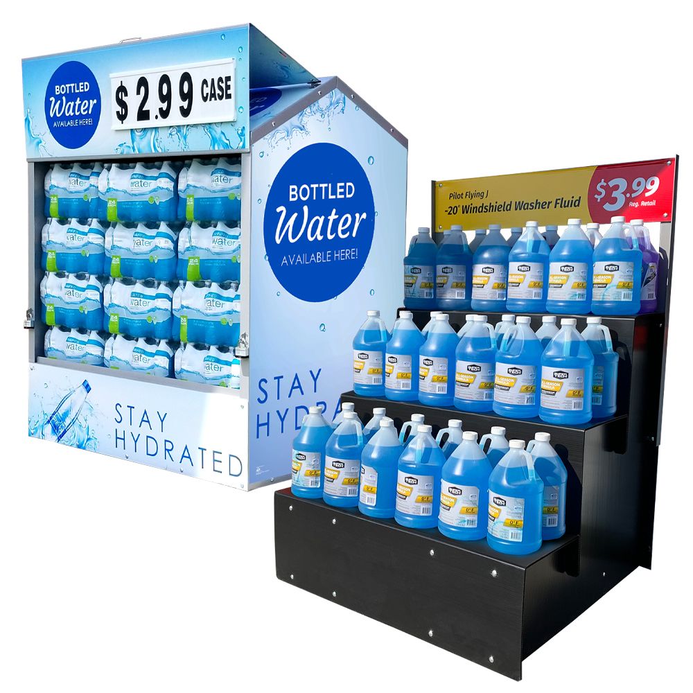 Outdoor Display Racks | Point Of Sale Display | InterMarket Technology