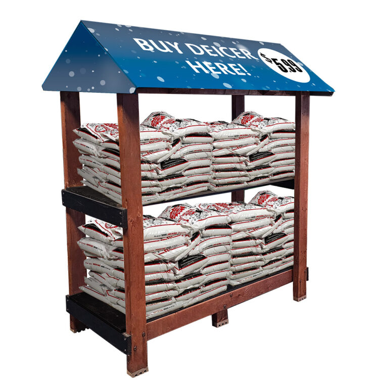 Dry Stacker Deicer Merchander POP Display