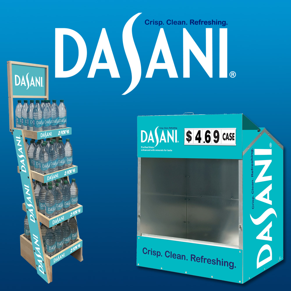Dasani Beverage Displays Beverage Display - InterMarket Technology